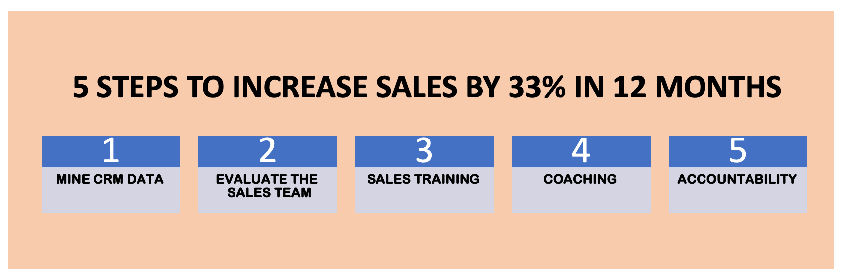 5 Steps to Grow Sales by 33% in 12 Months - Dave Kurlan